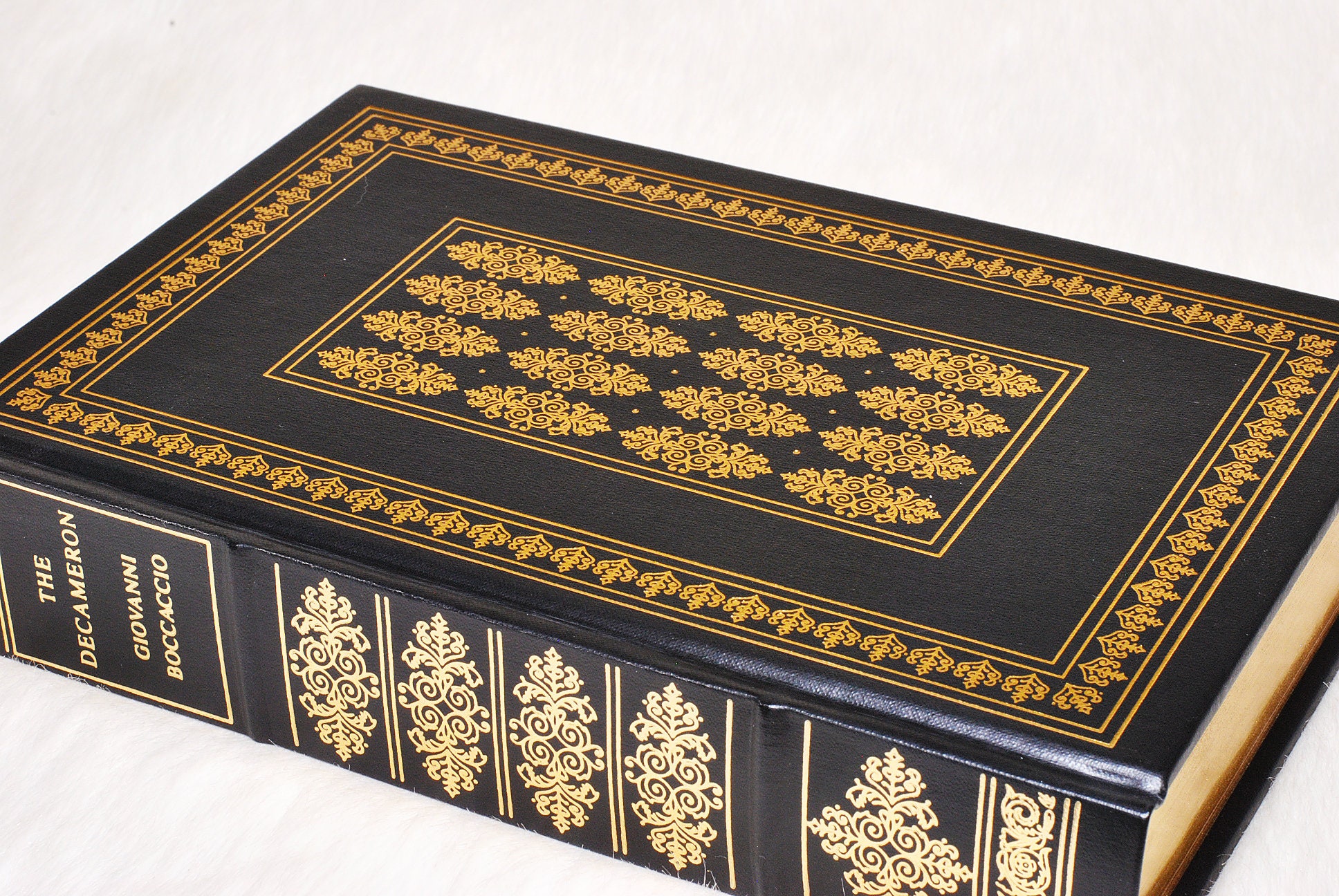 Vintage Collectible the Decameron Giovanni Boccaccio Franklin Library ...