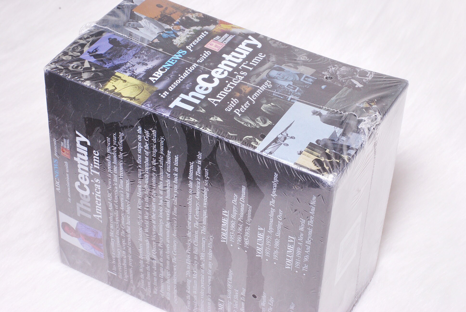 Vintage Collectible 6 VHS New ABC News the Century Americas Time Peter ...
