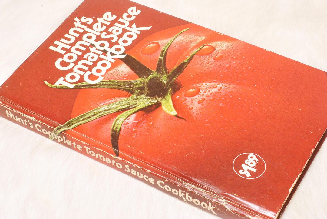 Vintage Collectible Hunts Complete Tomato Sauce 1976 Illustrated ...