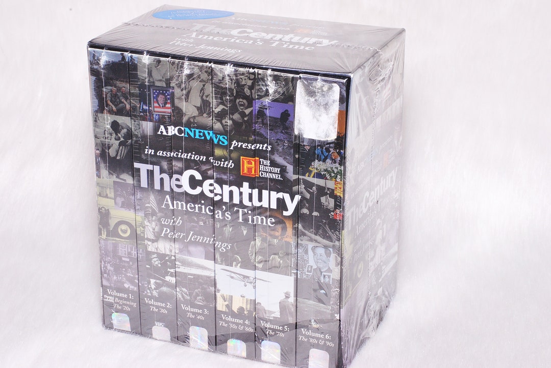 Vintage Collectible 6 VHS Set ABC News the Century Americas Time Peter ...