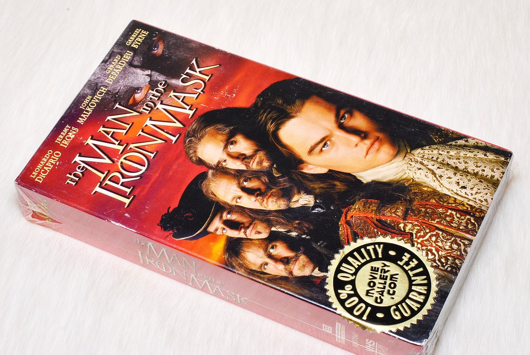 Vintage Collectible VHS the Man in the Iron Mask VHS Sealed - Etsy
