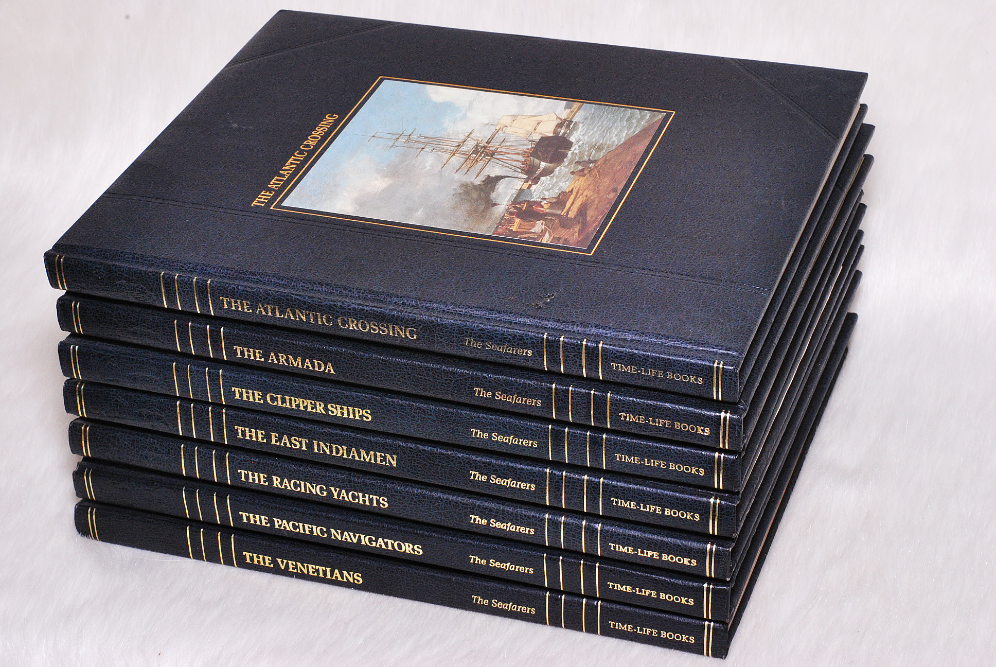 Vintage Collectible 7 Time Life Books Seafarers Collection Clipper ...