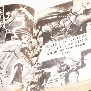 Vintage Collectible World Scope Encyclopedia Unabridged Book of the ...