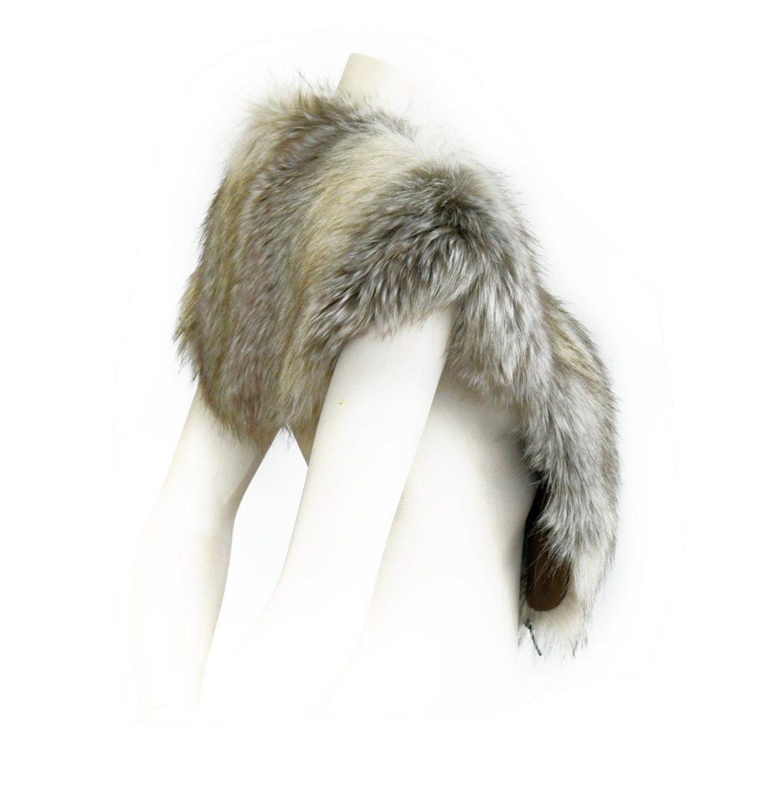 Unisex,shoulder Fur,viking,fox - Fur/fur Imitation,woven Fur,fake Fur ...