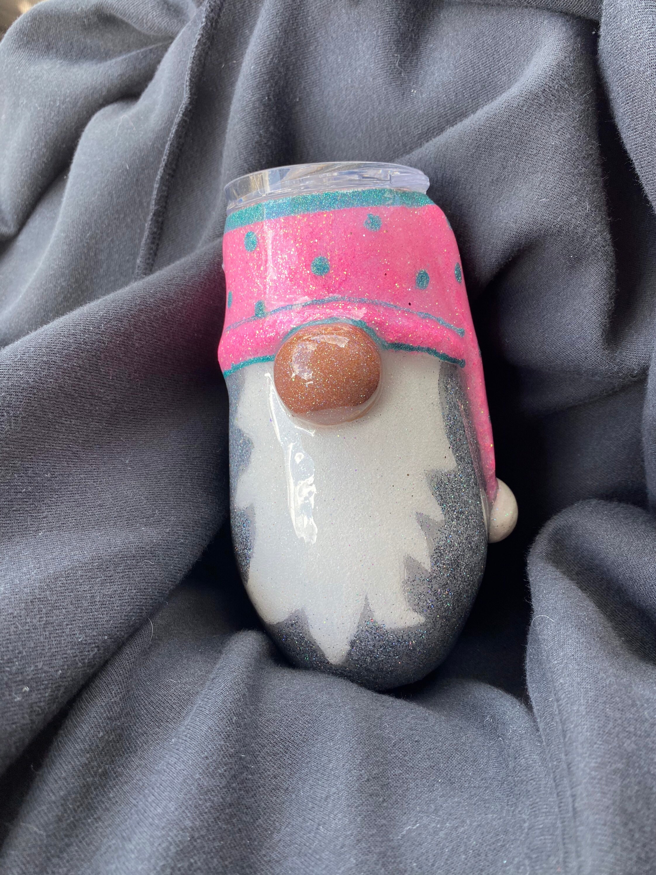 3D Gnome Cup-personalized Glitter Cups-gnome Lover Cup-gnome Lover ...