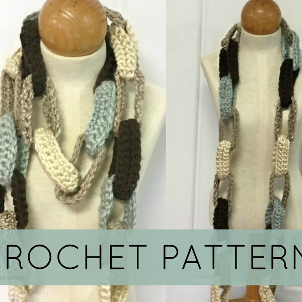 Crochet Chain Scarf - Etsy