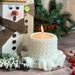 Crochet Vintage Candles| Crochet Candles| Crochet Holiday Decor ...
