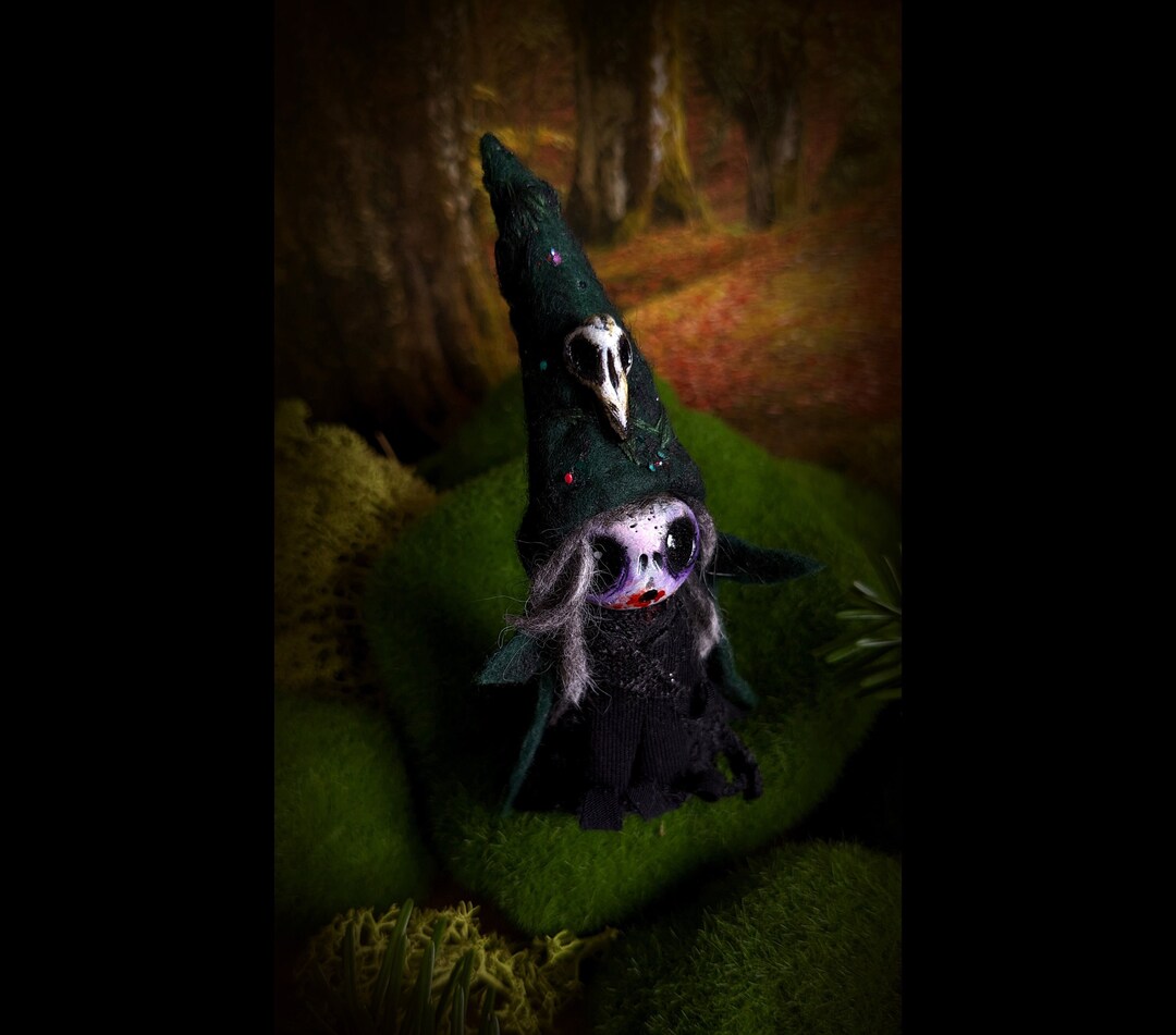 Waldron, the Dark Forest Gnome With Bells in His Stomach Collectible ...