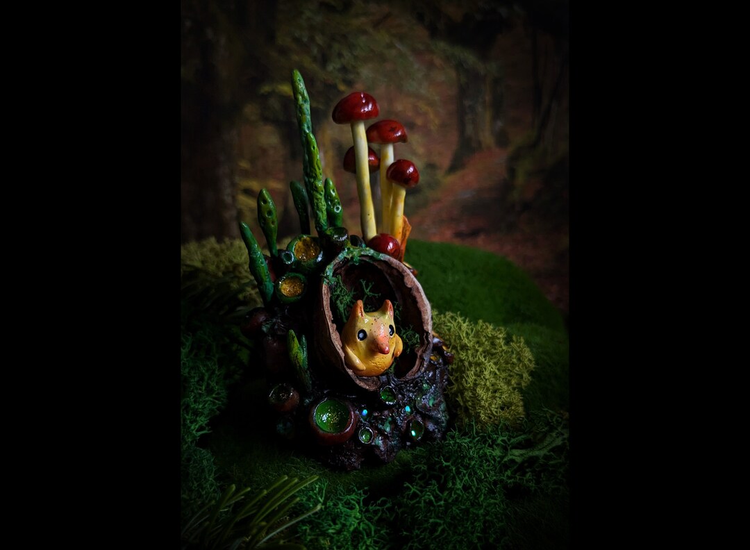 Forest Child - Cute Little Animal in the Nut Shell House, Nut Shell ...