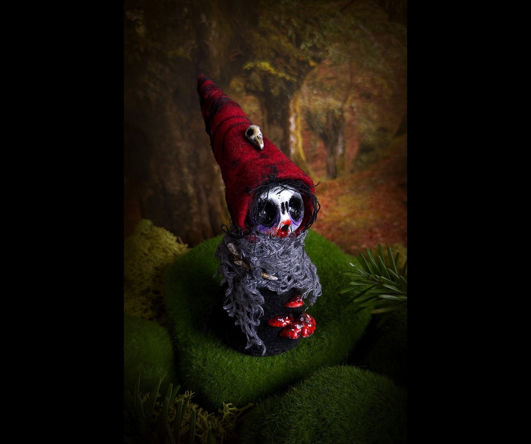 Dante, the Dark Forest Gnome With Bells in His Stomach Collectible ...