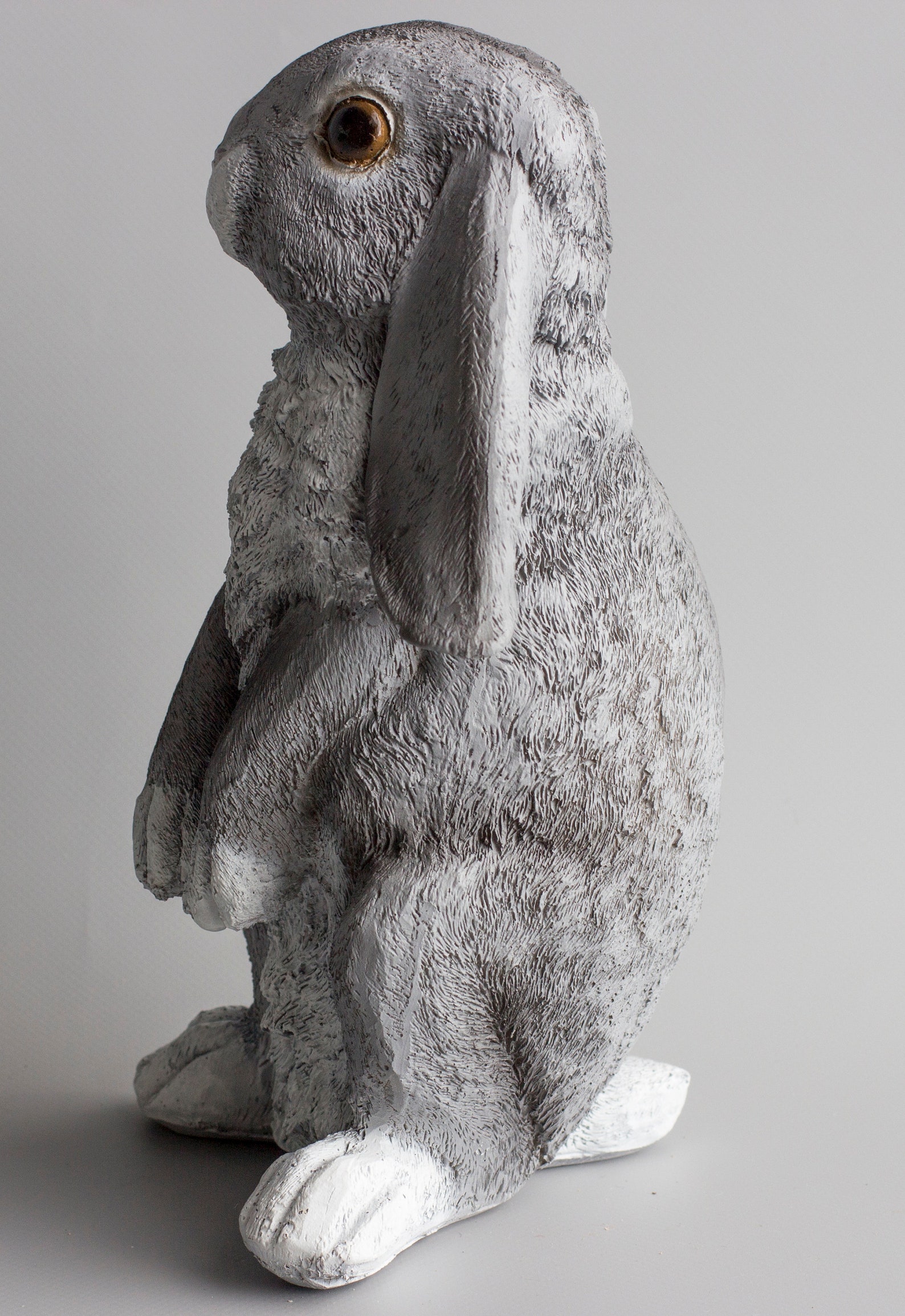 Rabbit Statue Garden lop Eared Bunny wildlife Sculpture - Etsy Singapore