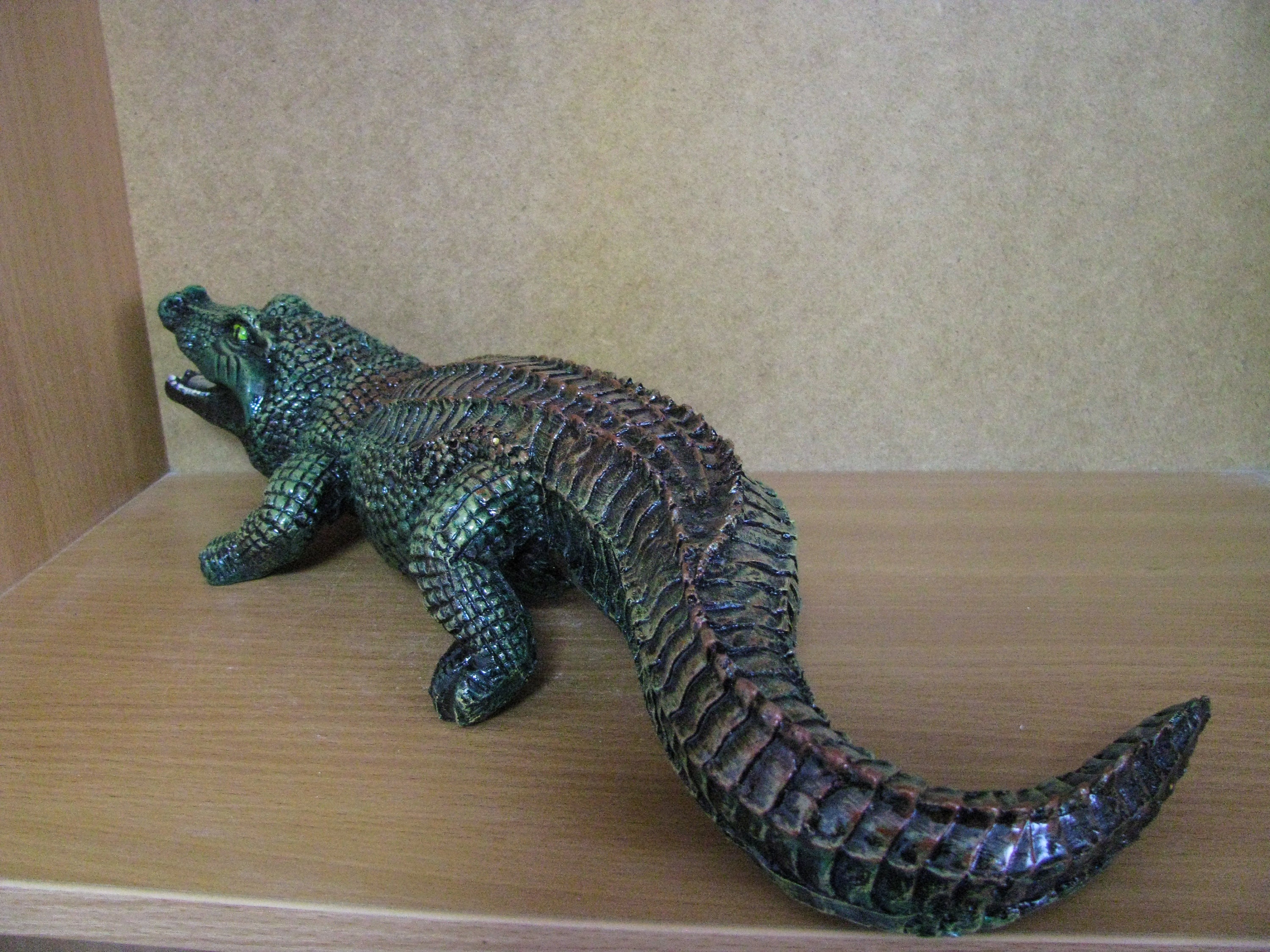 Alligator Sculpture Crocodile Figurine African Animal Statue | Etsy