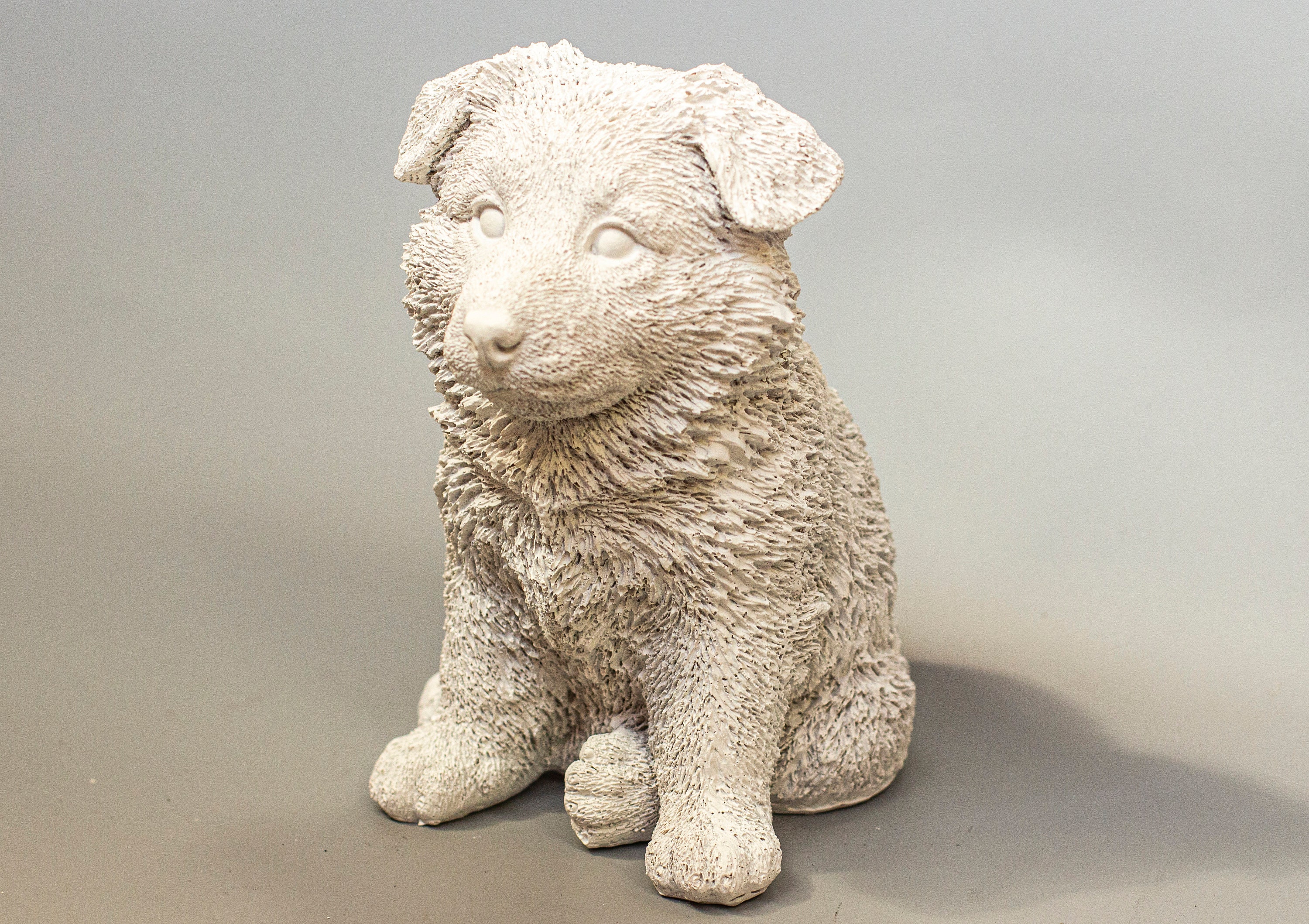 Siberian Husky Statue Unpainted sitting Dog Memorial Ready to - Etsy