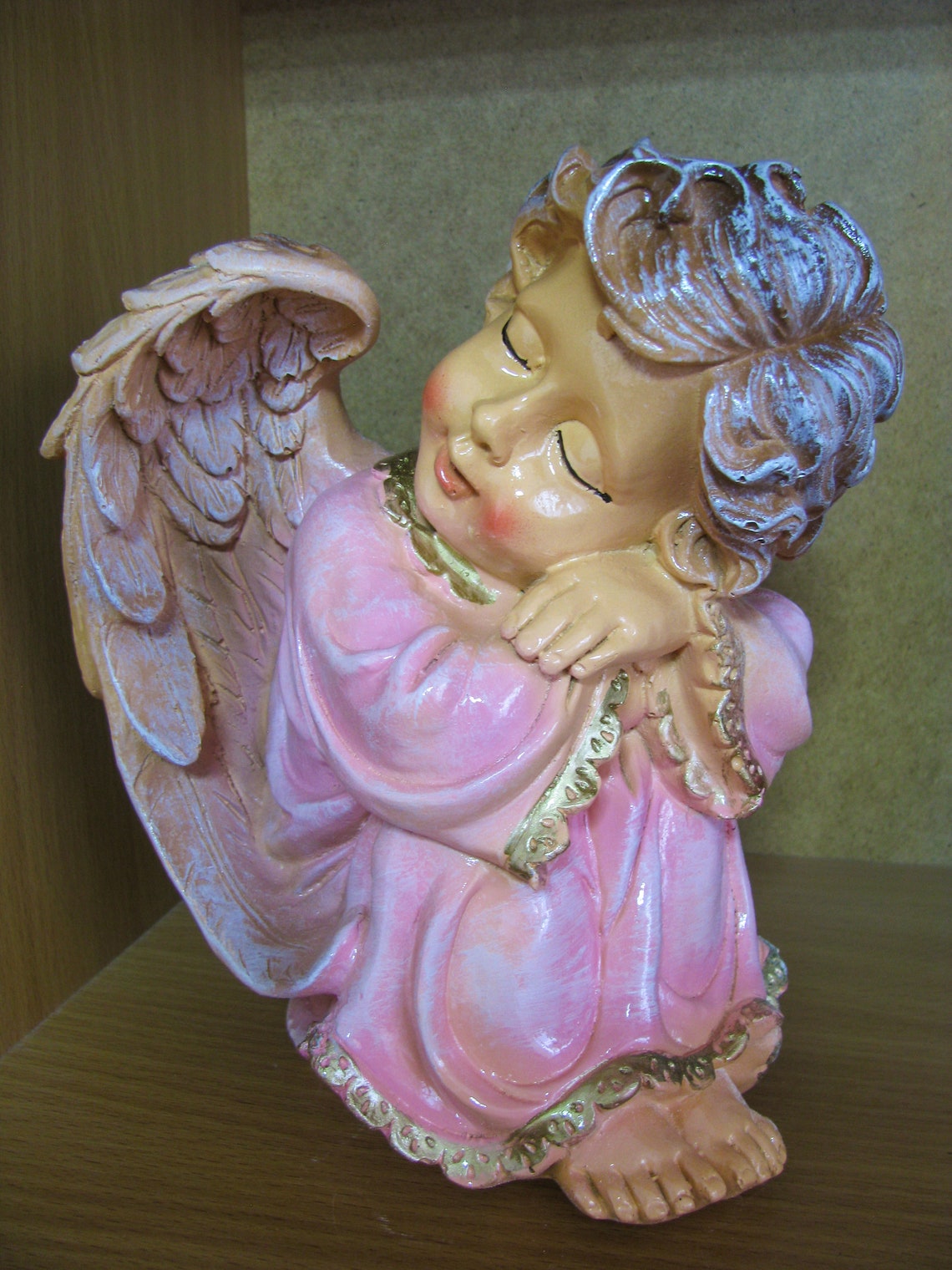 Angel Statue Garden statuary Religious angel Sleeping - Etsy
