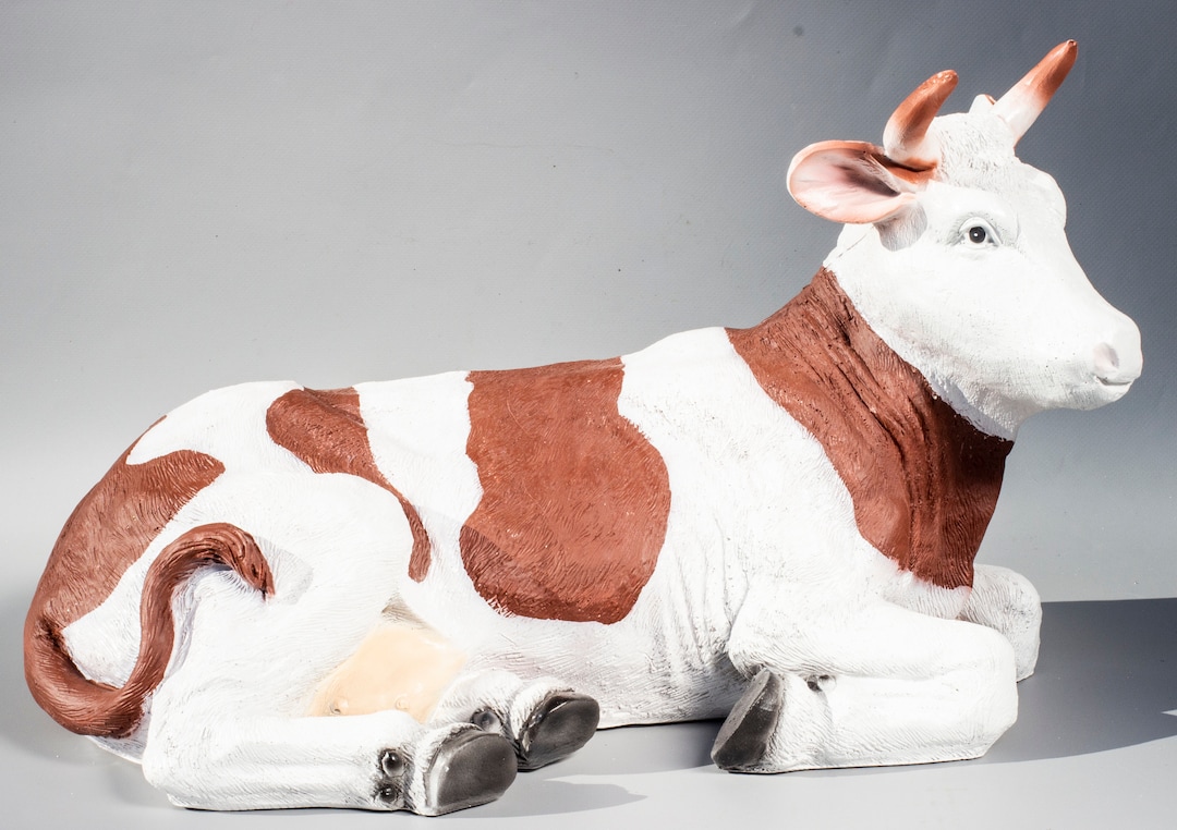 Cow Urn Human Ashes Holder *farmer Cremation Memorial *unique Funeral ...