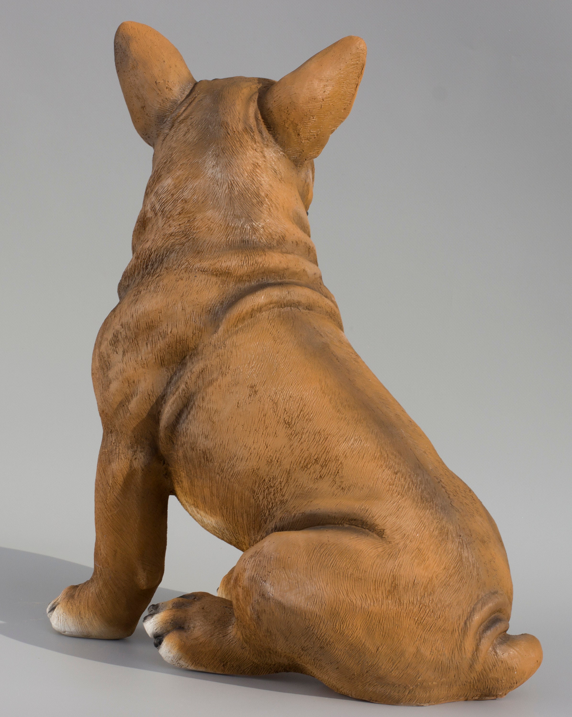 French Bulldog Urn *pet Memorial Statue *cremation Casket Dog Ashes ...