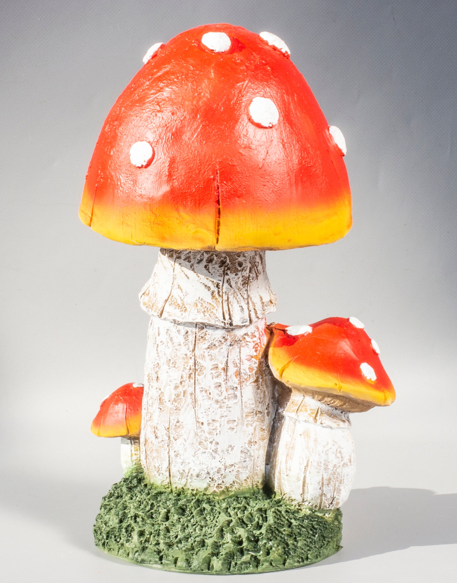 Mushroom Statue Garden sculpture Outdoor plant Artificial - Etsy