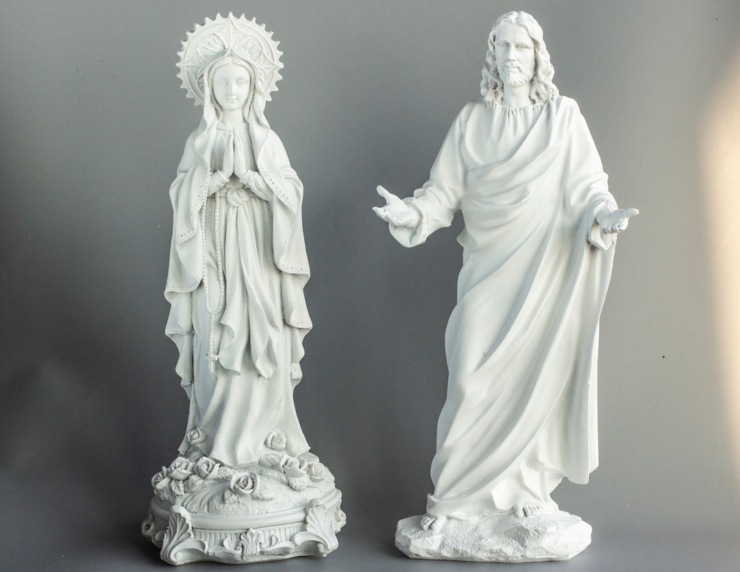 Religious Sculpture *our Lady Statue *jesus Christ Statue *virgin Mary ...