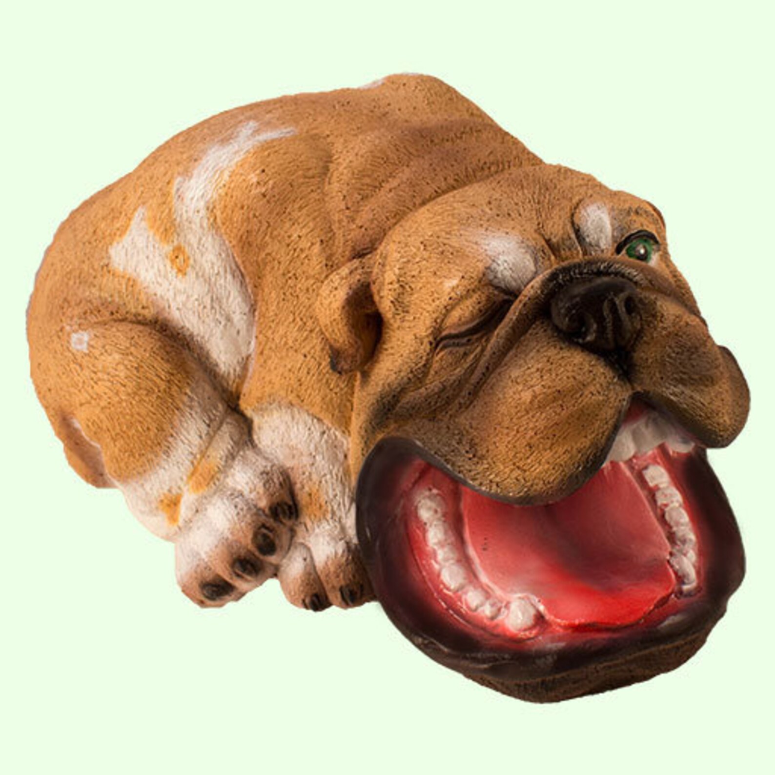 Bulldog Statue garden Statue Large yard Decor Figurine - Etsy