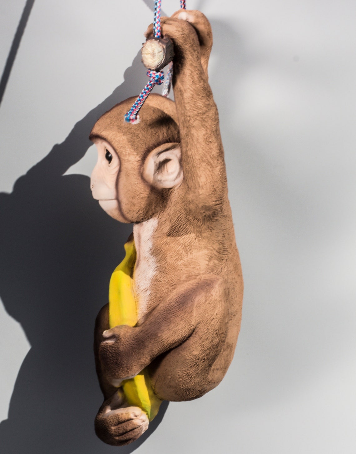 Hanging Monkey chimpanzee Statue tree Branch Decorations | Etsy