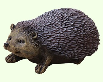 Hedgehog Statue wildlife Sculpture outdoor Garden Decor | Etsy