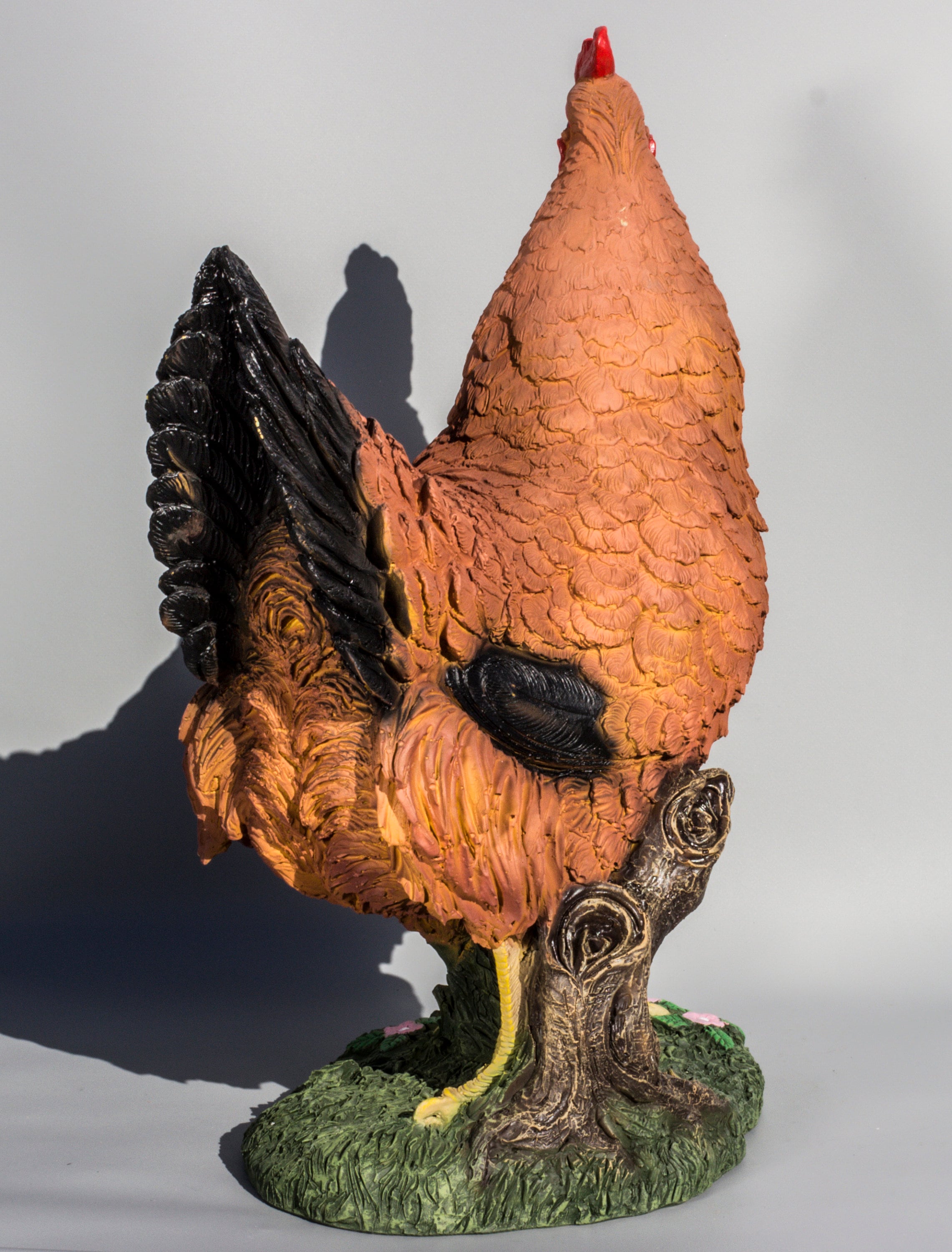 Chicken Sculpture hen Statue Large poultry and Farm Decor - Etsy