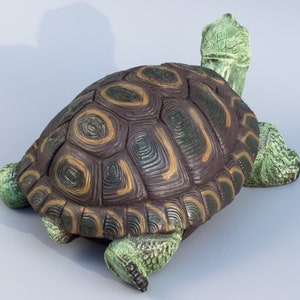 Tortoise Statue pet Memorial turtle Grave Figurine wildlife - Etsy