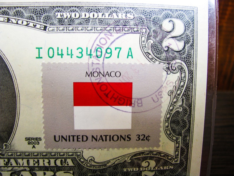 Two Dollar Bill US 2 Dollar Stamps paper Money Currency - Etsy