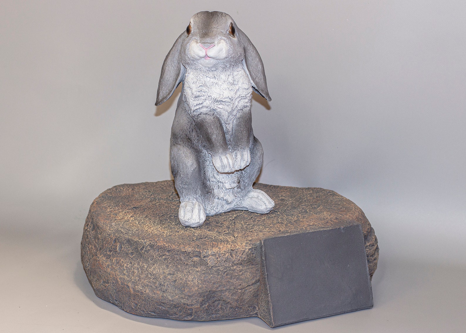 Lop Eared Bunny Urn cremation Statue Pet Ashes rabbit | Etsy