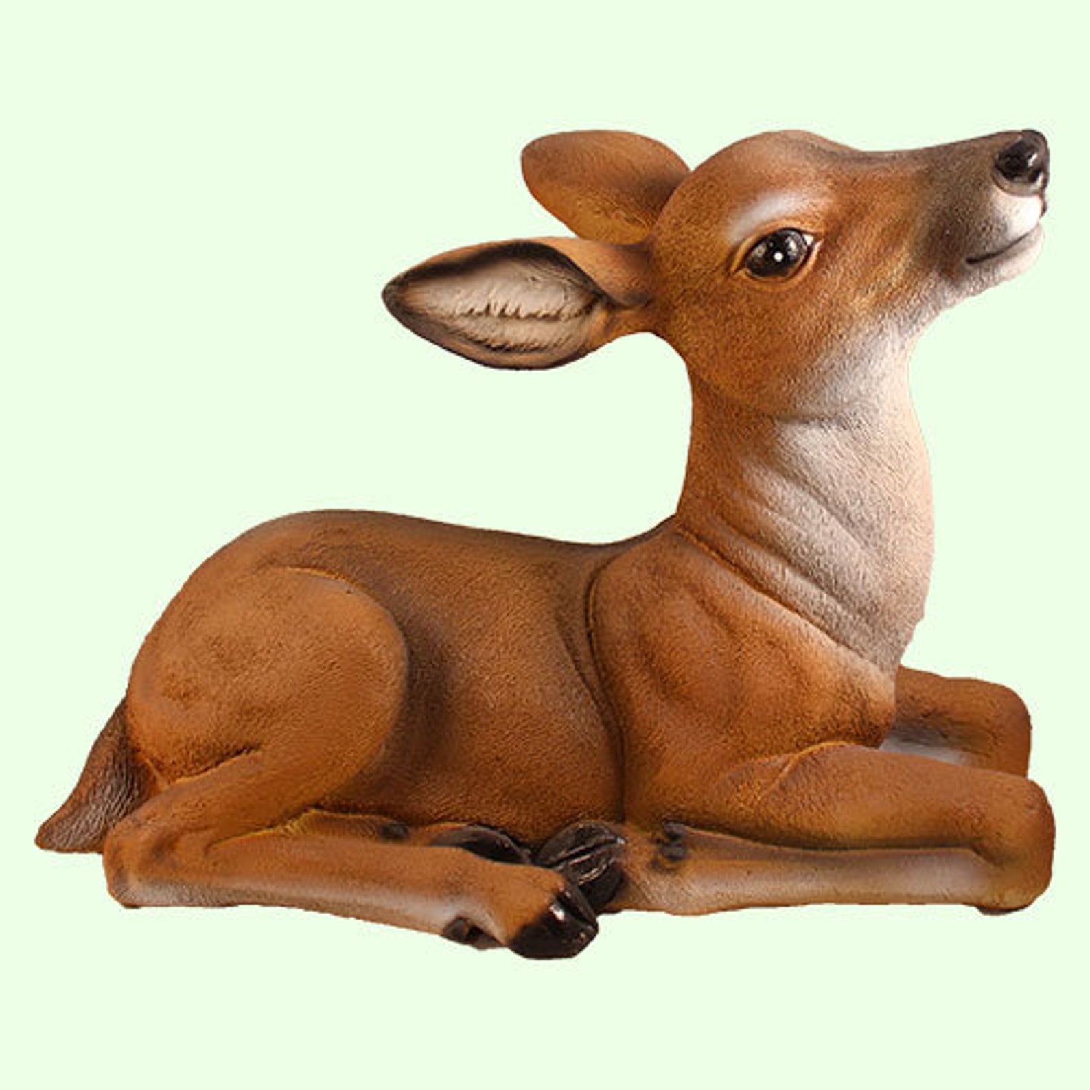 Piggy Bank coin Bank Adult fawn Deer Statue Large money Box - Etsy