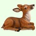 Piggy Bank coin Bank Adult fawn Deer Statue Large money Box for Girl ...