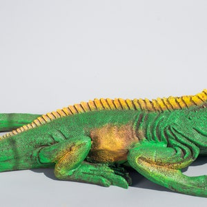 Lizard Statue *iguana Sculpture *garden Decor Outdoor *wildlife ...