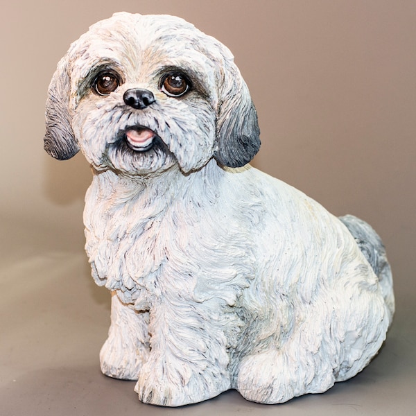 Lhasa Apso Statue - Etsy