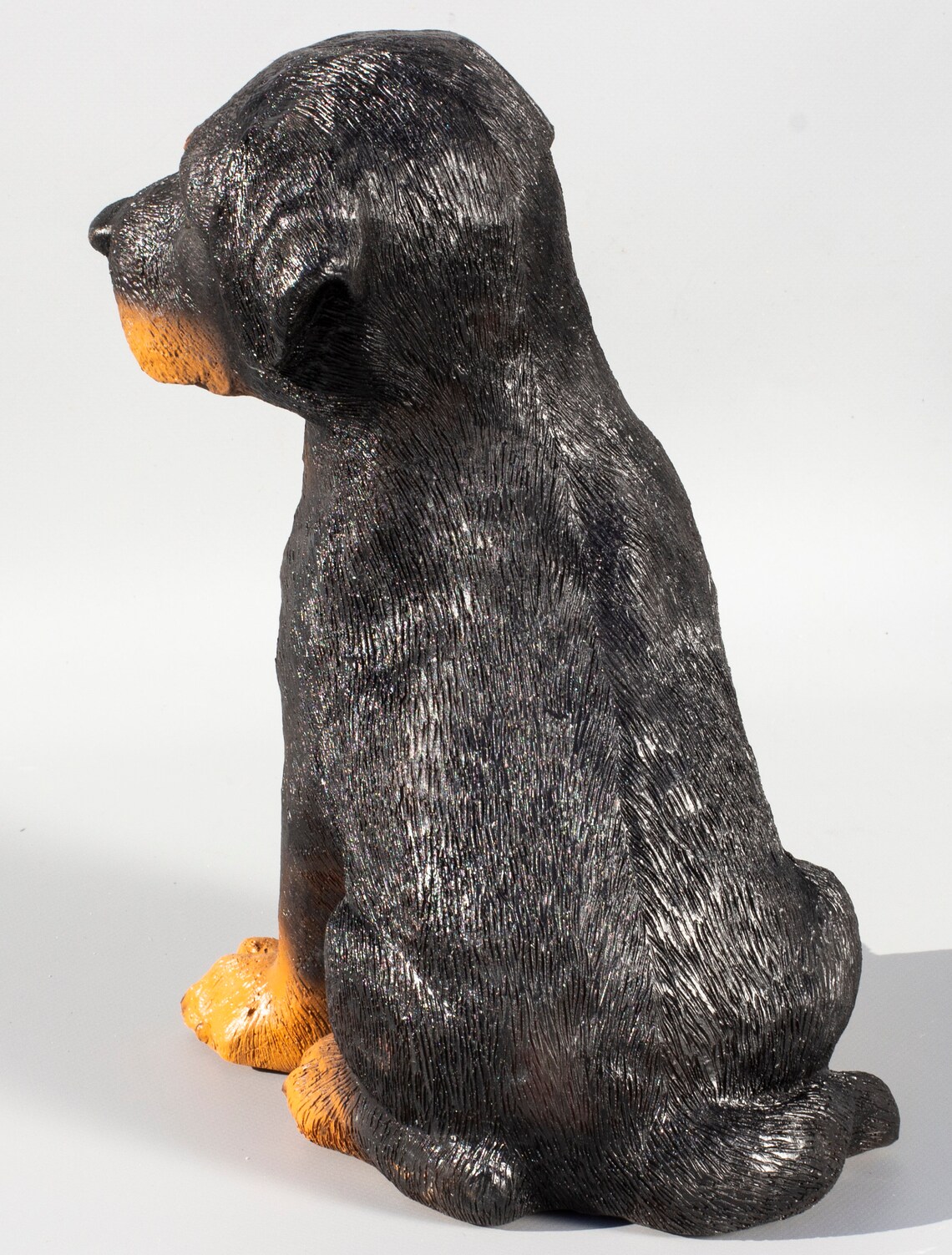 Rottweiler Figurine memorial Pet Statue garden Sculpture - Etsy UK