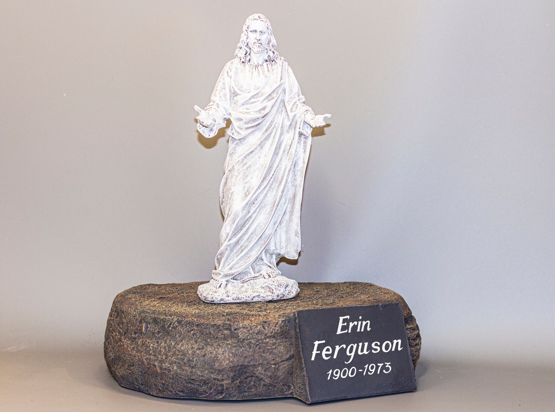 Urn for Father Ashes *human Home Memorial Burial Box *religious Adult ...
