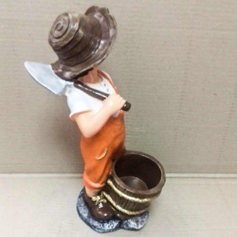 Flower Pot Statue planter Pot Stand plant Stand Outdoor | Etsy