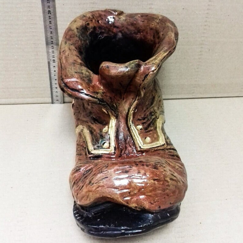 Shoe Planter boot Flower Pot decorative Plant Pots Outdoor - Etsy
