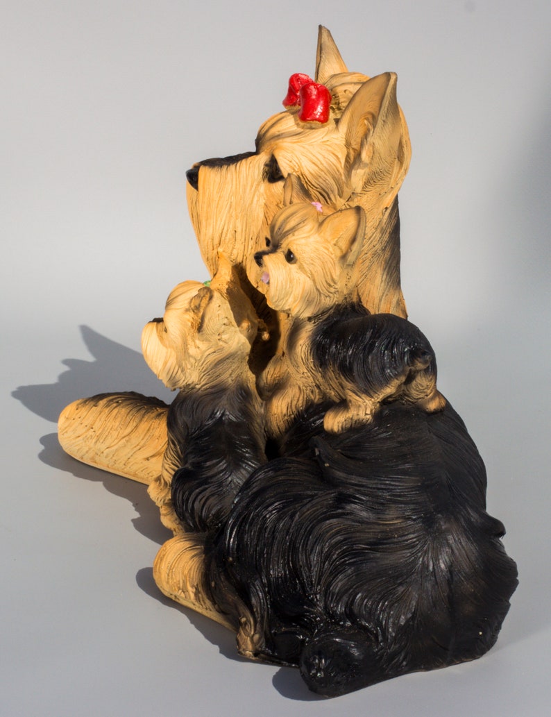 Yorkshire Terrier Sculpture yorkie Memorial Statue dog - Etsy