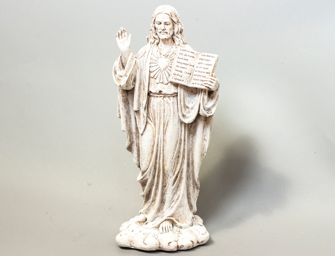 Catholic Statue Jesus Christ *christian Religious Figurine *prayer Room ...