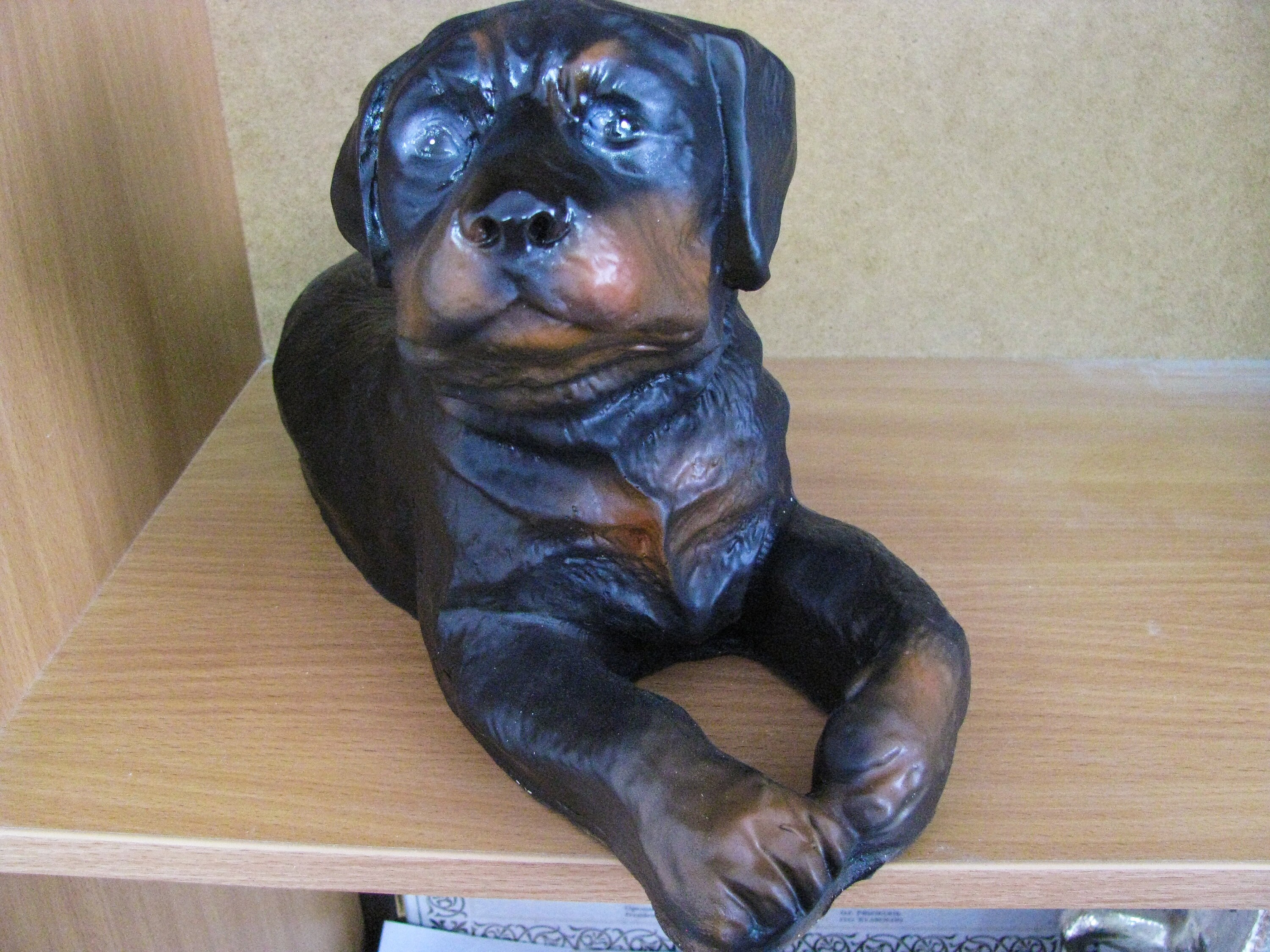 Rottweiler Statue Garden Sculpture Large Yard Decor Figurine - Etsy