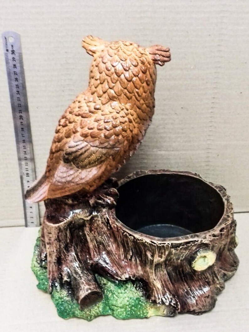 Stump Plant flower Pot Sculpture decorative Flower Pot - Etsy