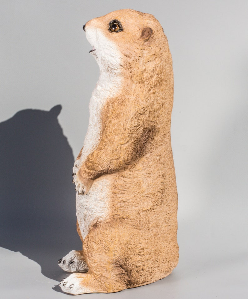 Wild Animal Statue prairie Dog garden Sculpture Large - Etsy
