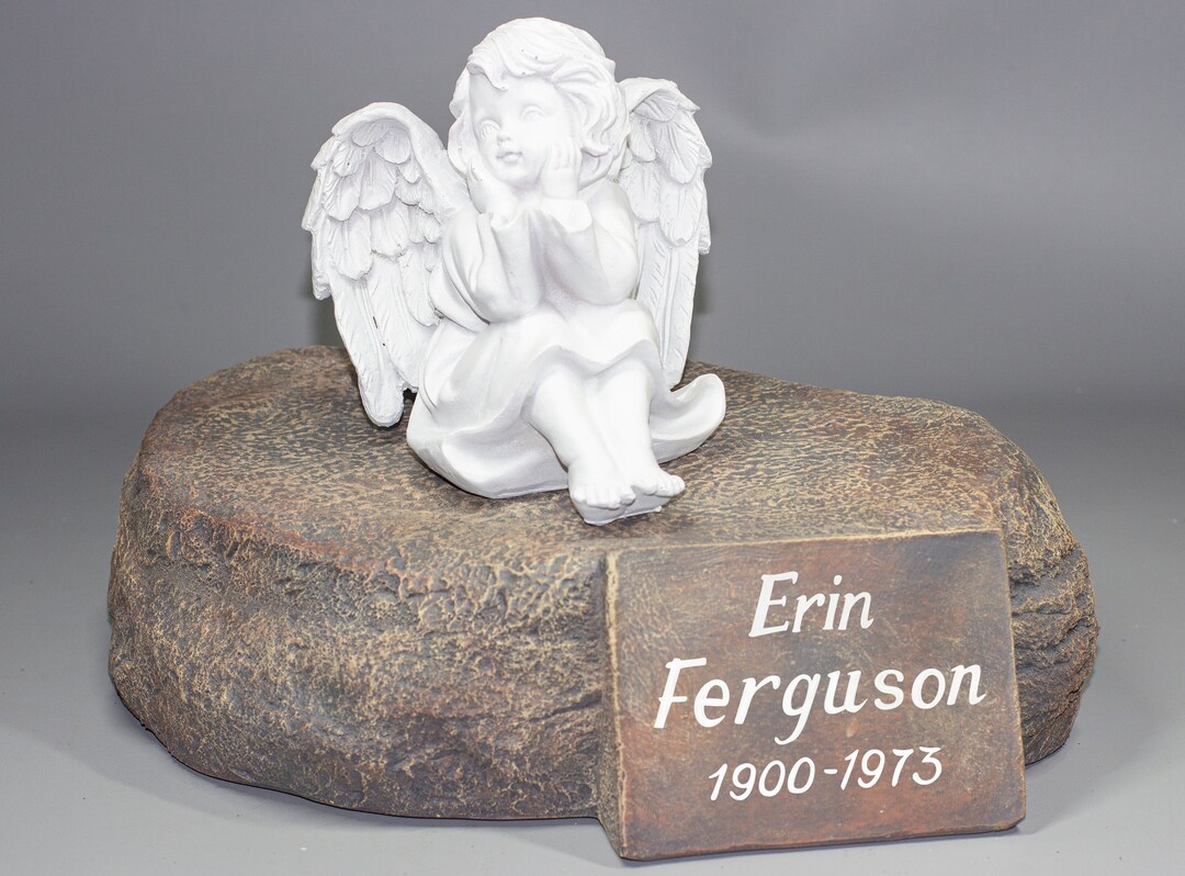 Angel of Grief Urn *cremation Statue Human Ashes Holder *keepsake ...