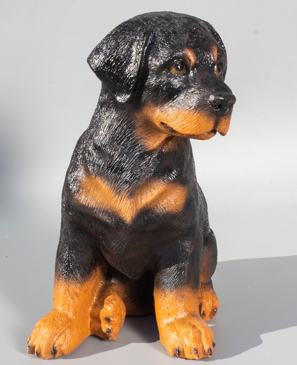 Rottweiler Figurine memorial Pet Statue garden Sculpture - Etsy Australia