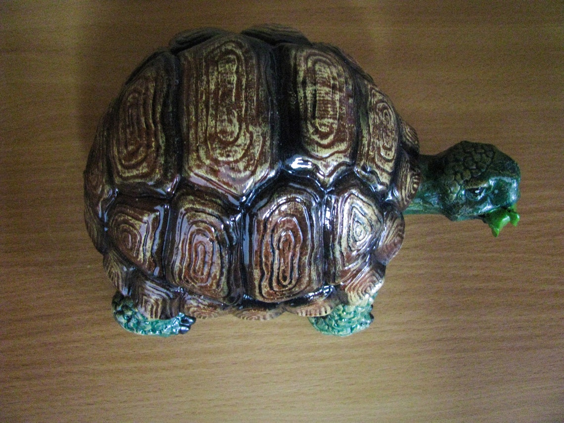 Turtle Statue garden Sculpture Outdoor tortoise Figure | Etsy