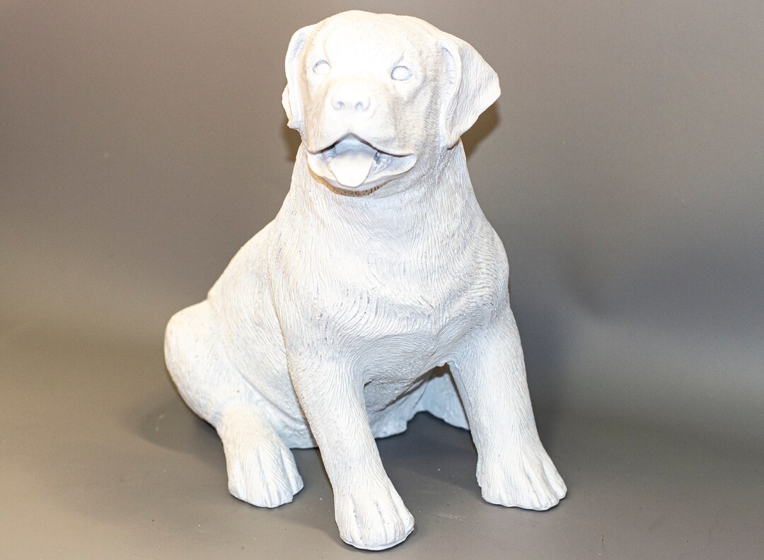 Labrador Urn for Ashes Unpainted *retriever Memorial Statue Ready to ...
