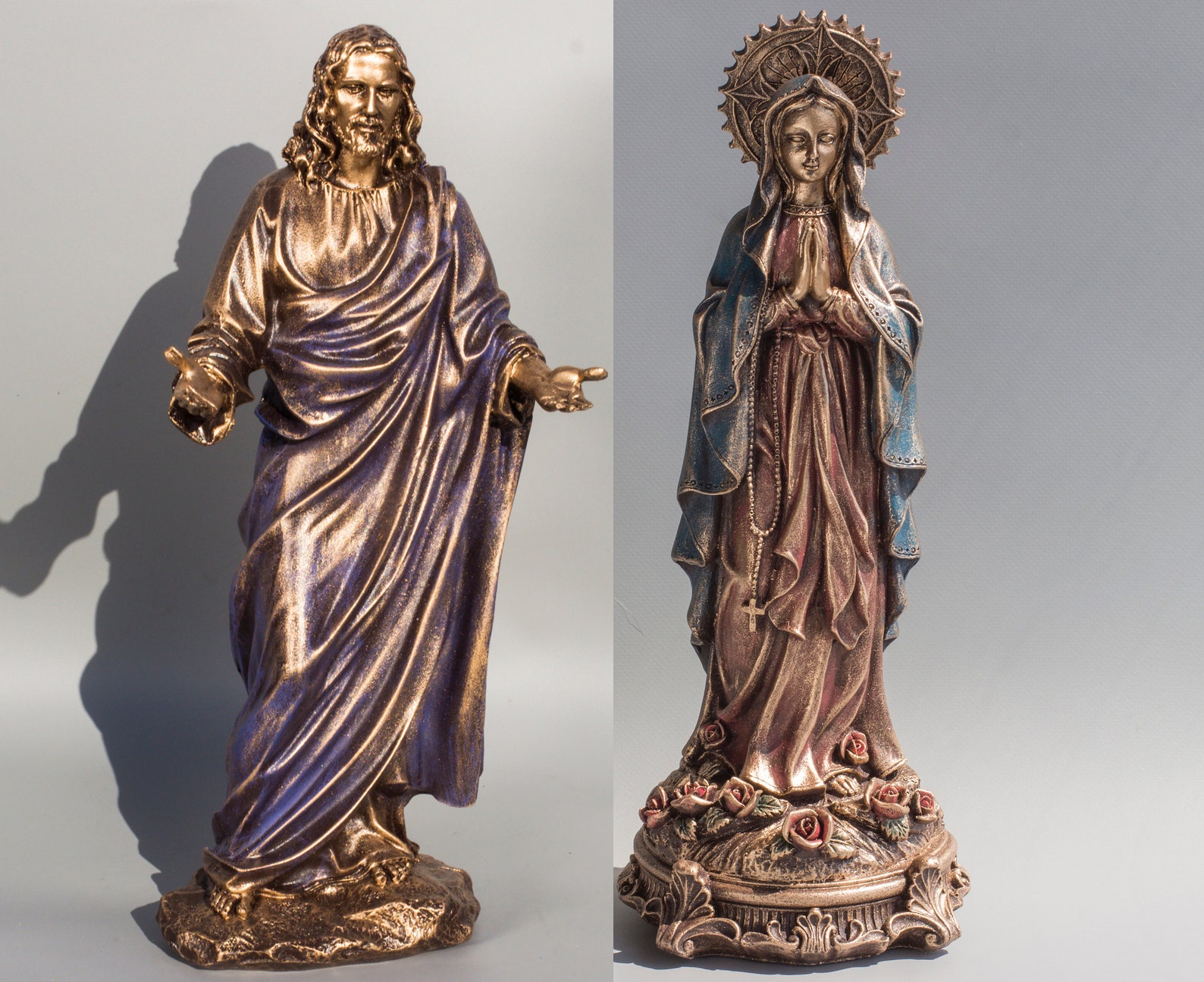 Religious Sculpture our Lady Statue jesus Christ Statue - Etsy