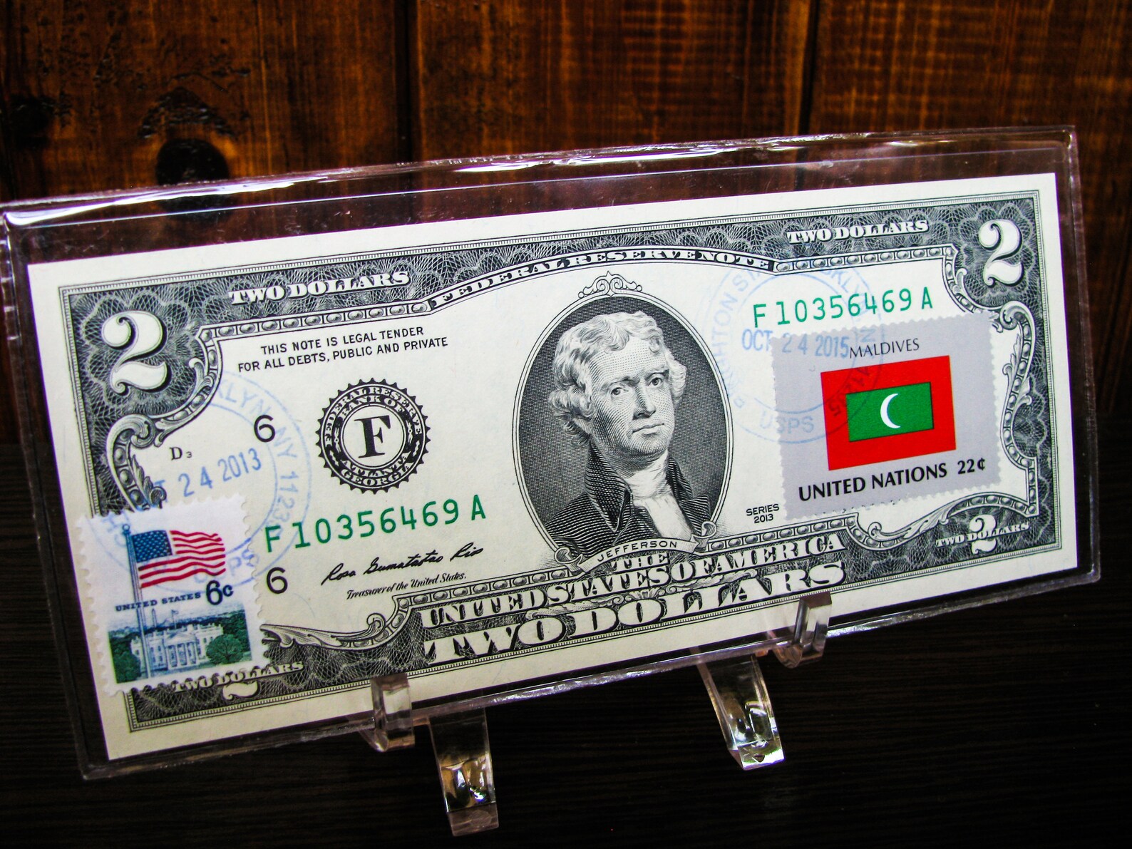 2 Dollar Bill two Dollar Note federal Reserve Bank paper - Etsy