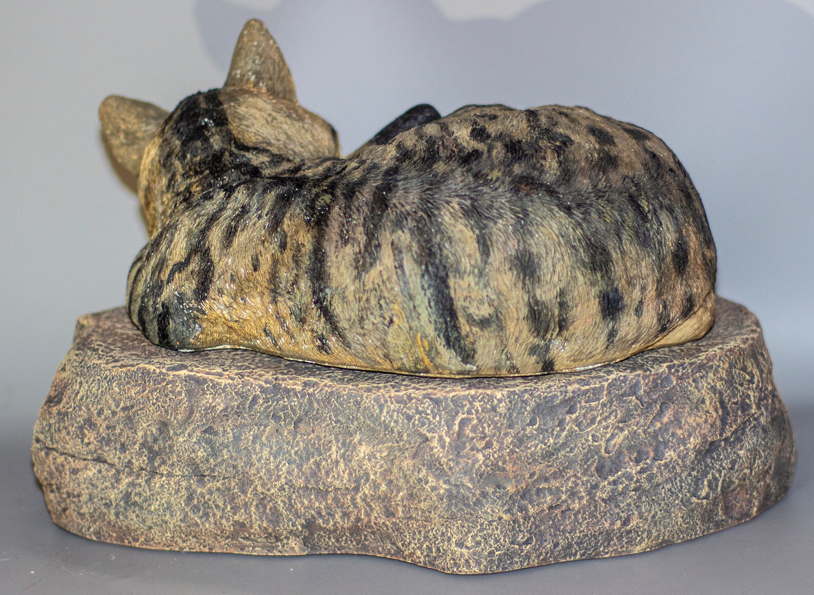 Unique Urn Cat cremation Statue Pet Ashes sleeping Cat - Etsy
