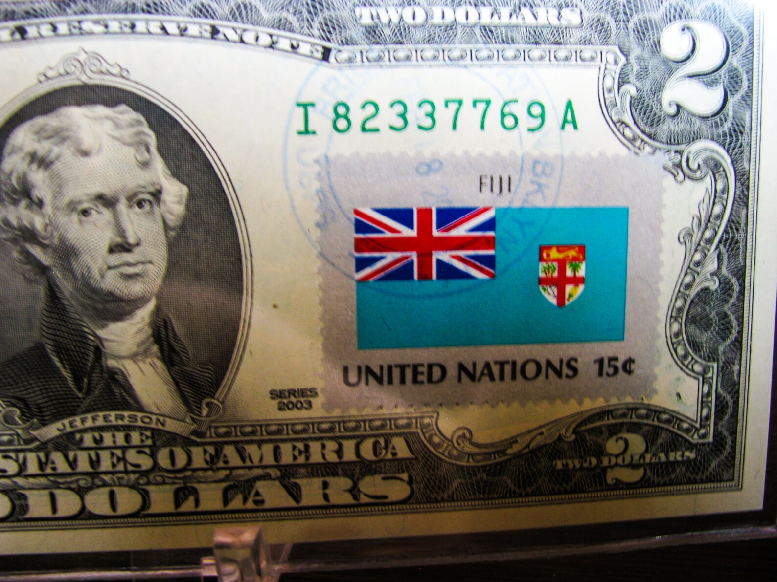 Currency Notes US 2 Dollar Bill federal Reserve Bank paper - Etsy